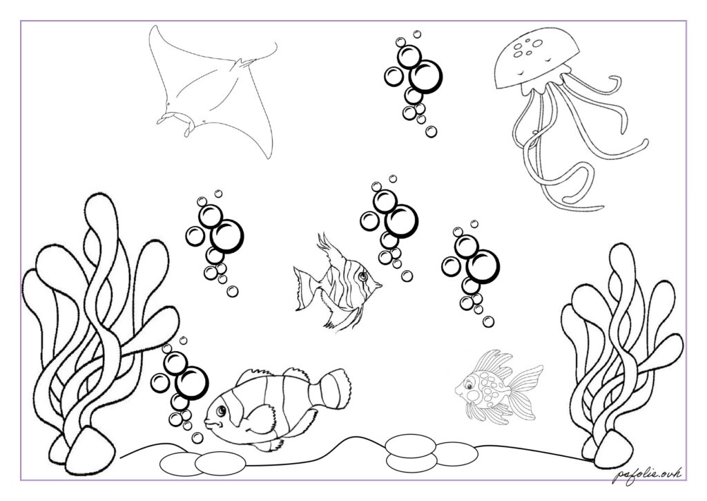 Coloriage L’eau – La Petite Section en folie